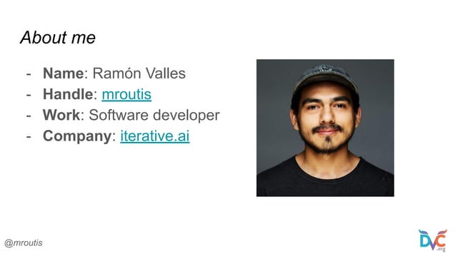 Experimentación ágil de machine learning con DVC | PPT