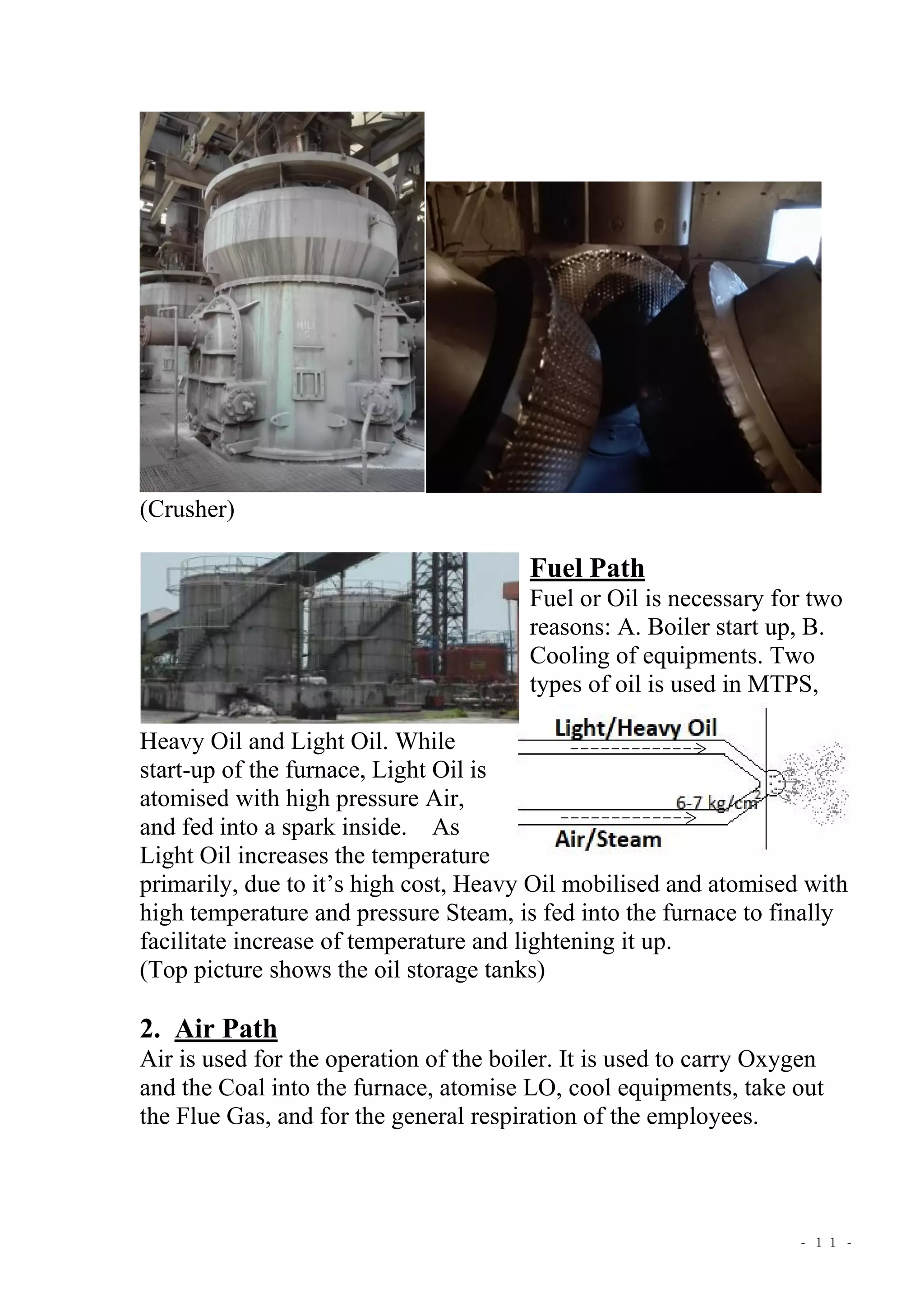 DVC MTPS INSTRUMENTATION PROJECT REPORT | PDF