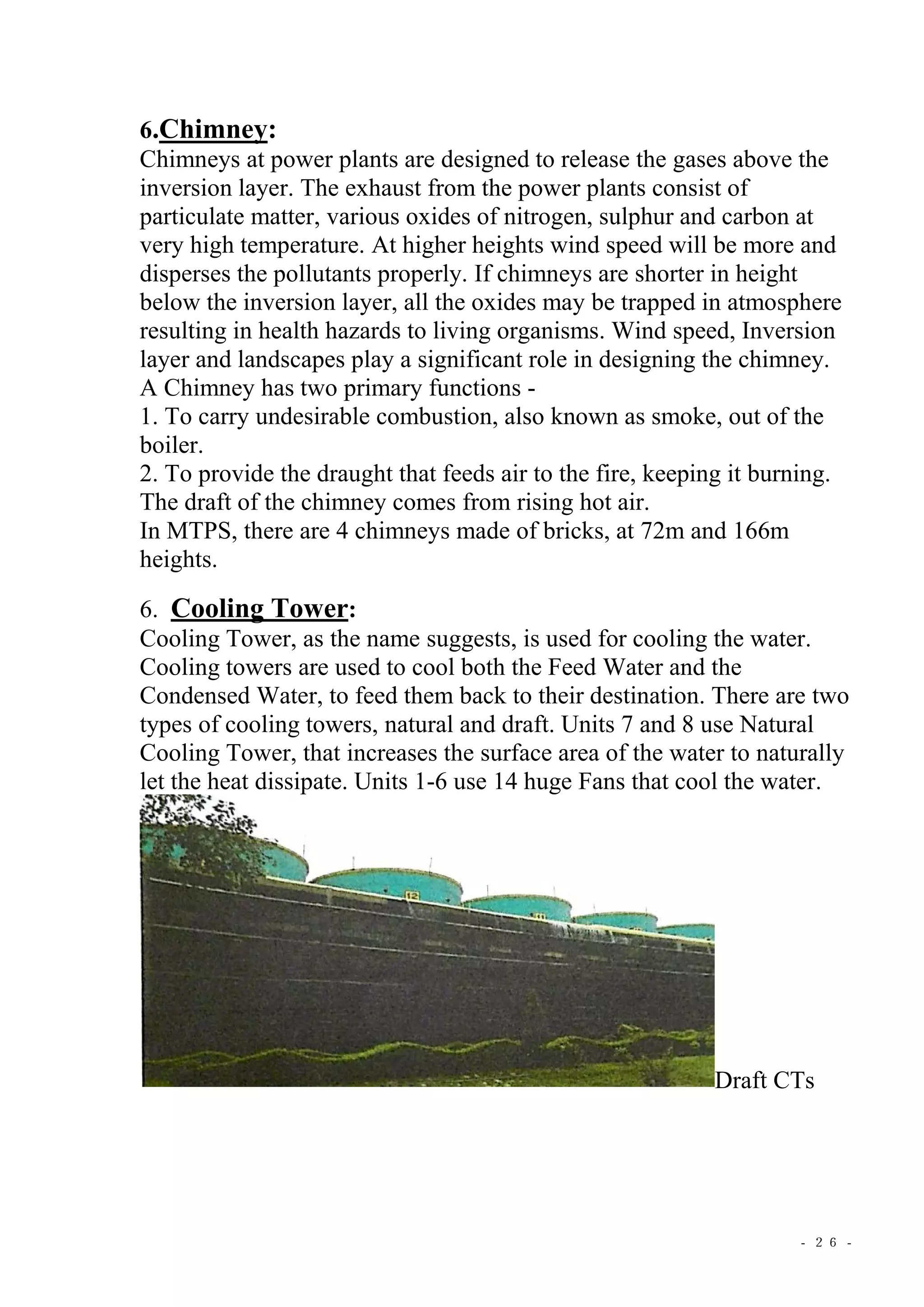 DVC MTPS INSTRUMENTATION PROJECT REPORT | PDF