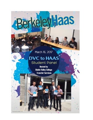 Haas Business Student Transfer Panel | PDF