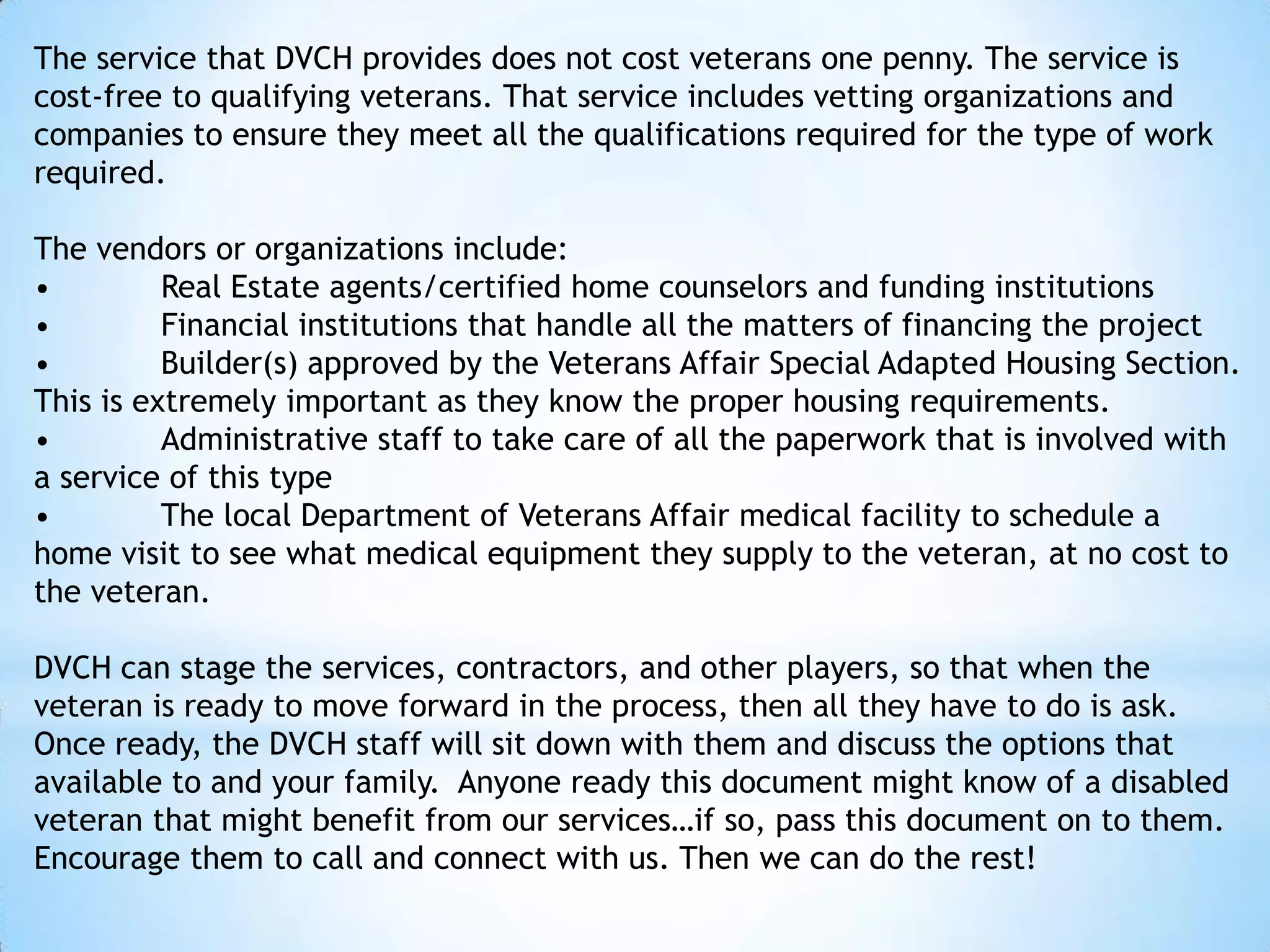 DVCH Powerpoint Presentation #2 | PPT