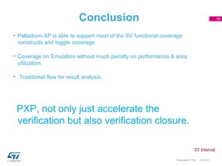 Coverage Solutions on Emulators | PPT