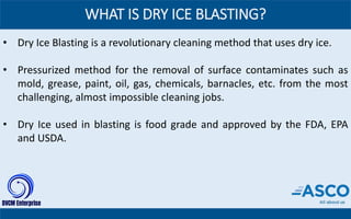 DVCM - Dry Ice Blasting | PPT