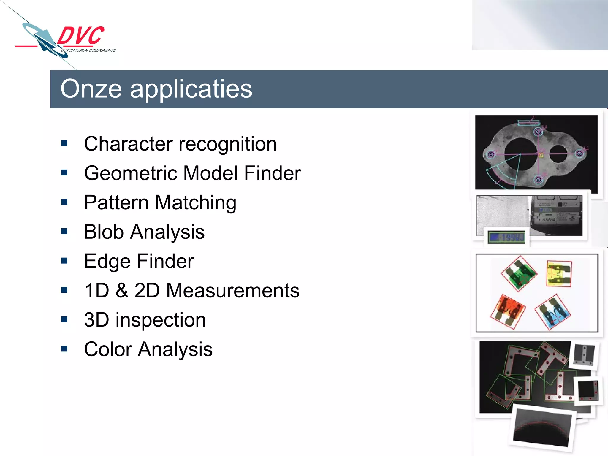 DVC machinevision | PPT