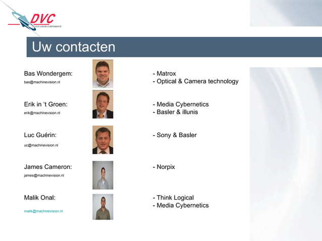 DVC machinevision | PPT