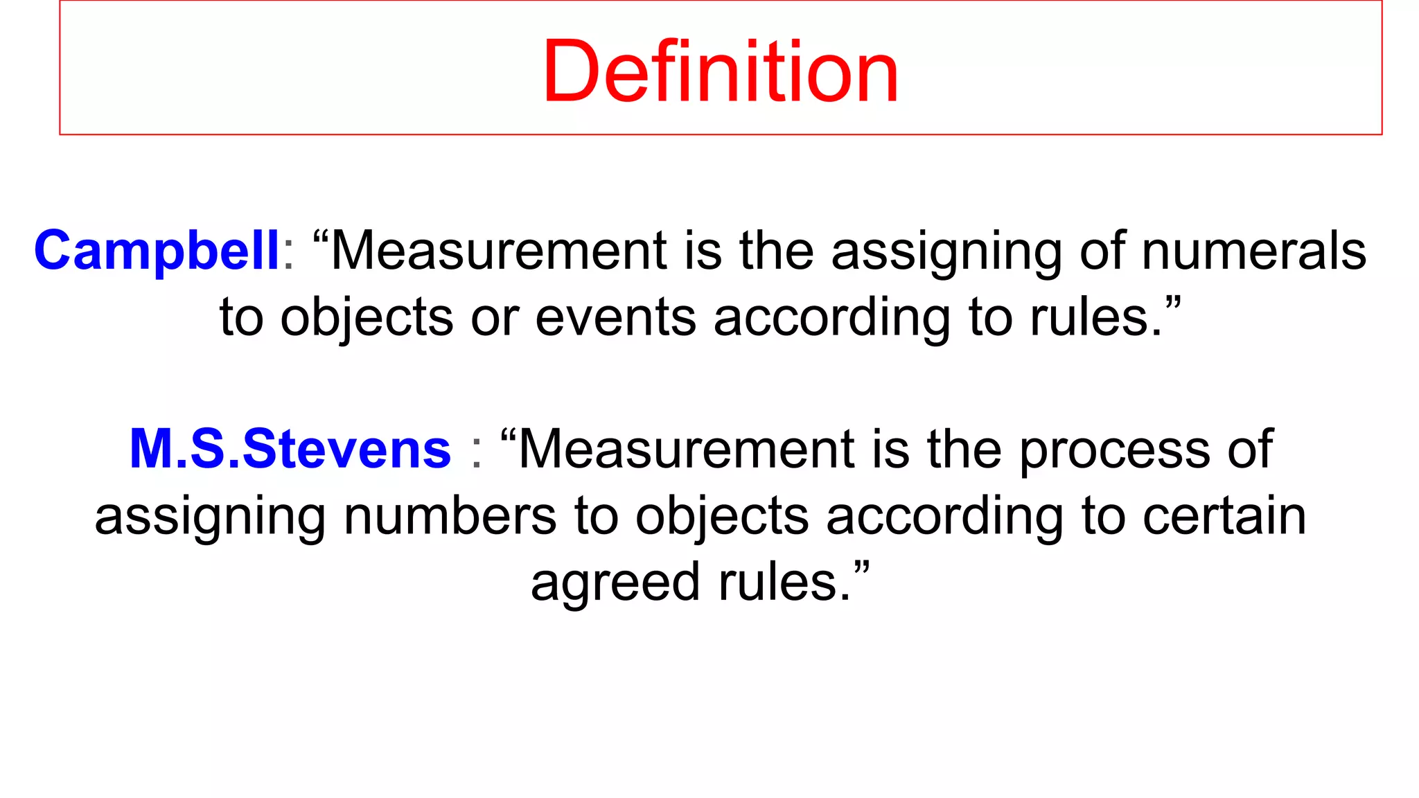 Measurement | PPTX