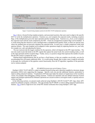 Dv con us-2018-formal-fpu-verif-xilinx-onespin | PDF