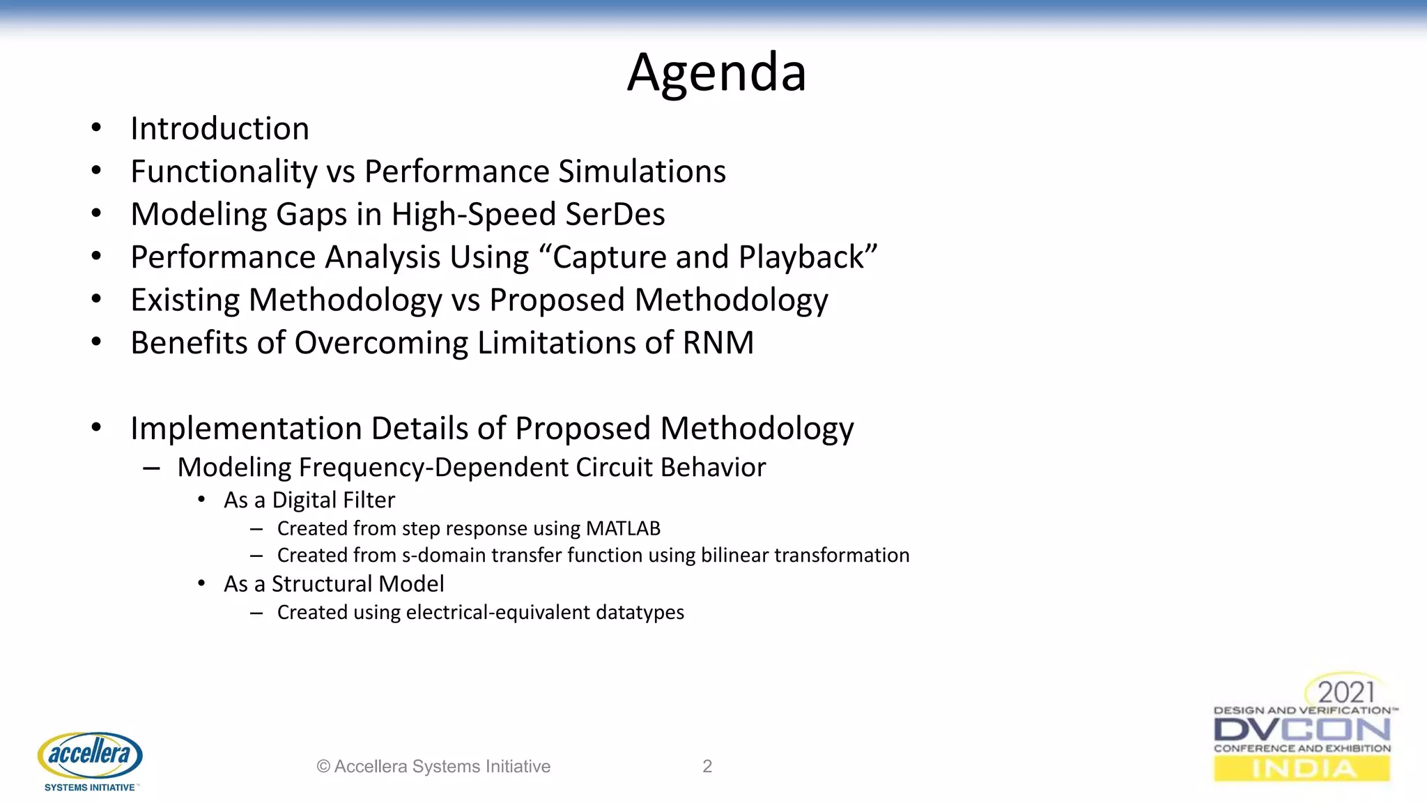An Approach to Overcome Modeling Inaccuracies for Performance Simulation Signoff of High-Speed ...