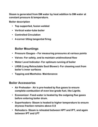 Vocational Training Report in DVC DSTPS Andal | PDF