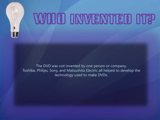 DVD Technology | PPTX