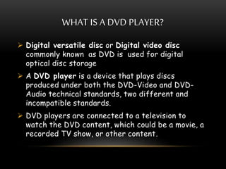 Dvd | PPTX