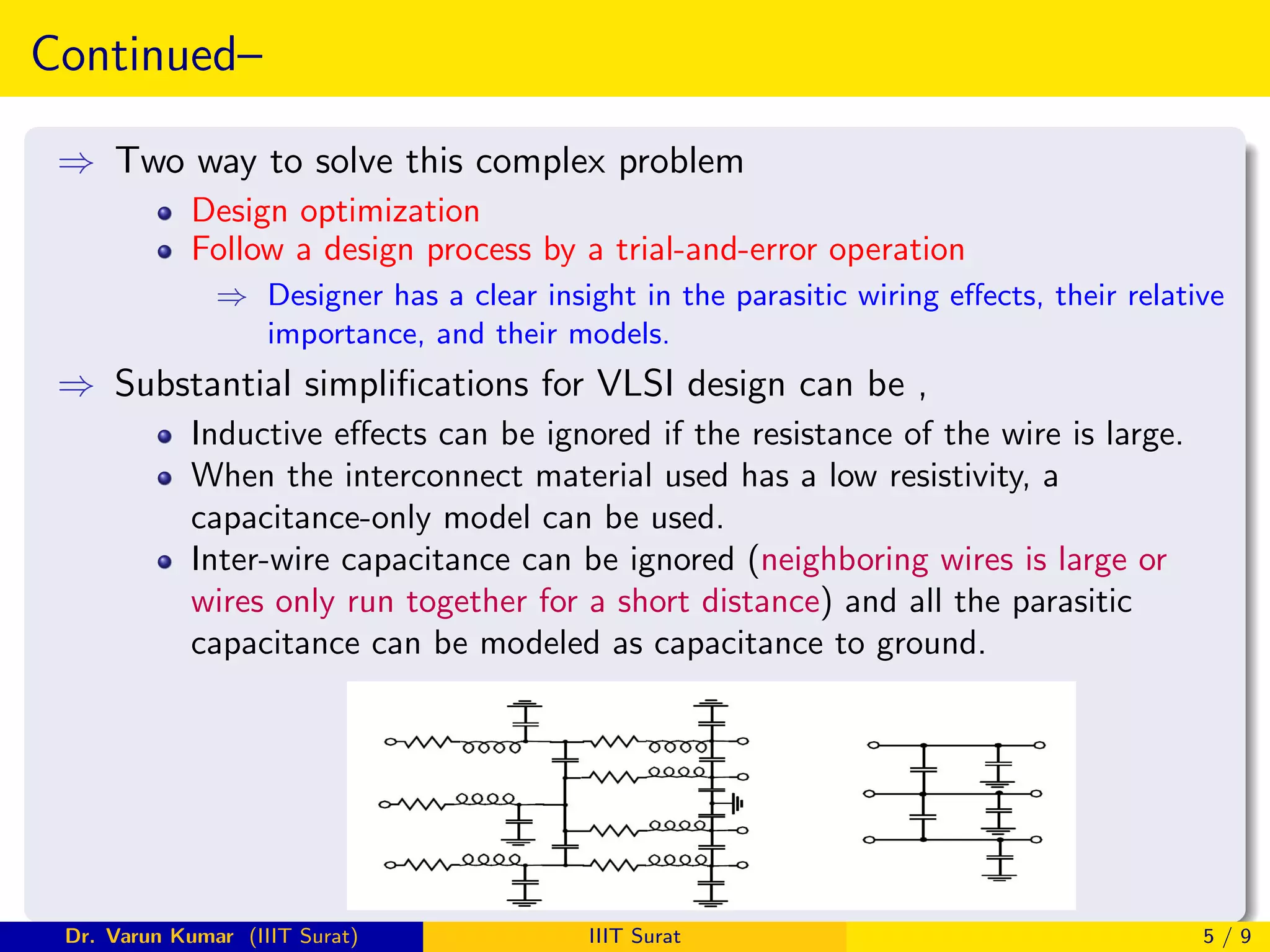 Interconnect Parameter in Digital VLSI Design | PDF