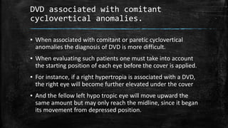 DVD | PPTX | Eye and Vision Conditions | Diseases and Conditions