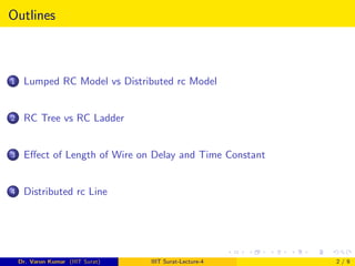 Distributed rc Model | PDF