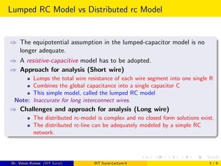 Distributed rc Model | PDF