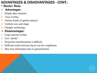 Raster data and Vector data | PPTX