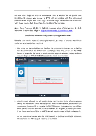 DVDFab DVD Copy | PDF | Computing | Technology & Computing