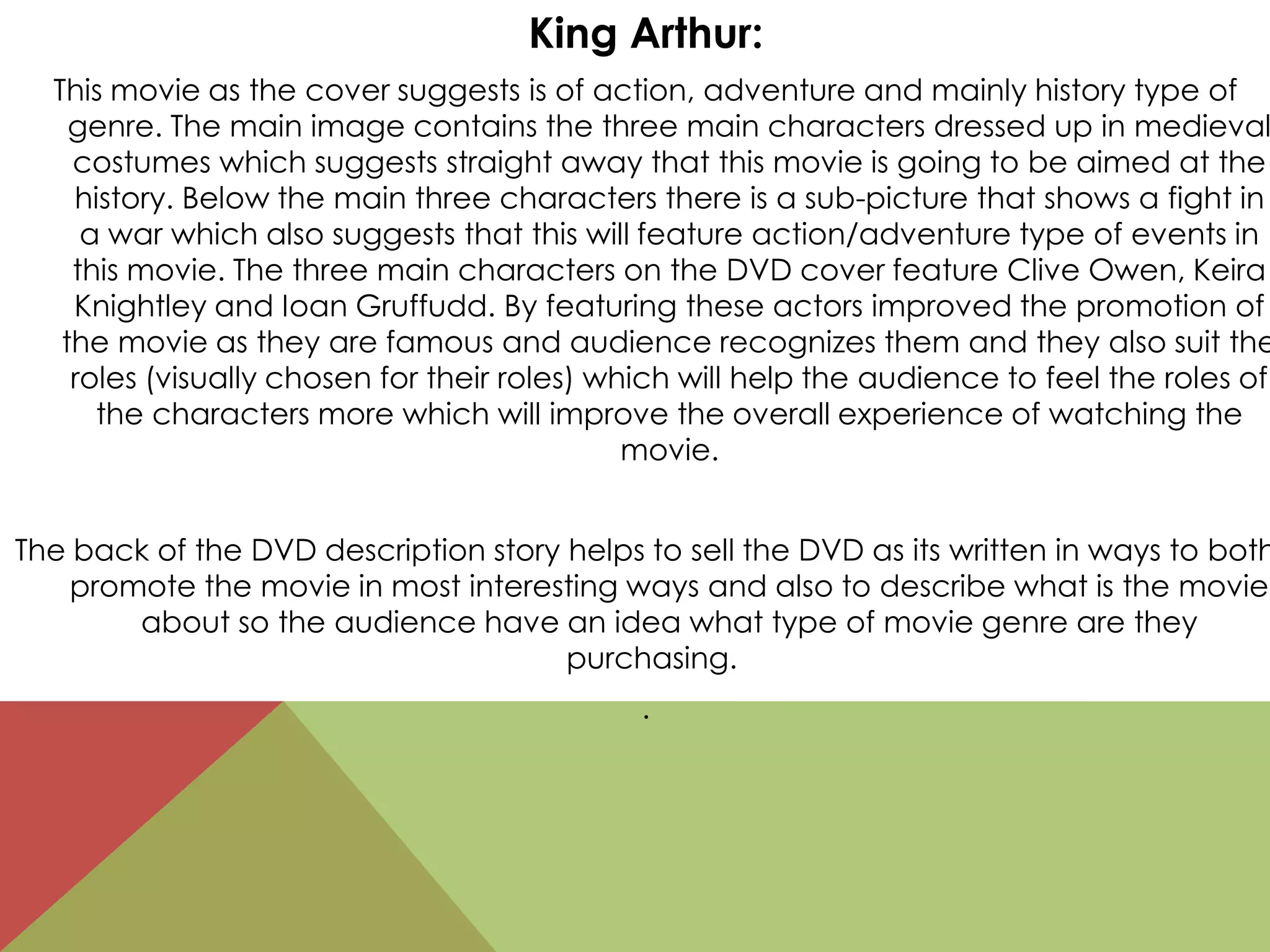 Analysis Of DVD Cover | PPTX