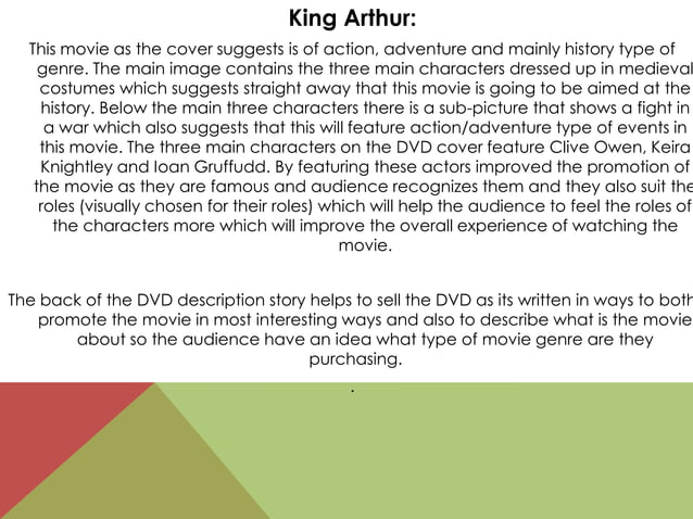 Analysis Of DVD Cover | PPTX