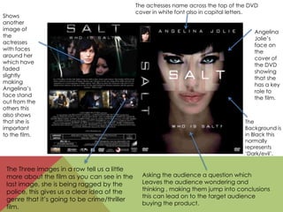 Analysis Of DVD Cover | PPTX