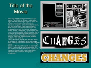 Dvd cover construction | PDF