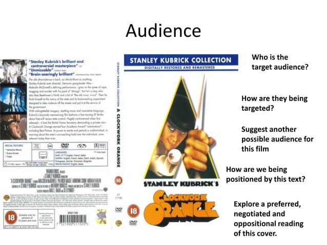 Analysing DVD covers | PPTX | Desktop Publishing | Computer Software ...