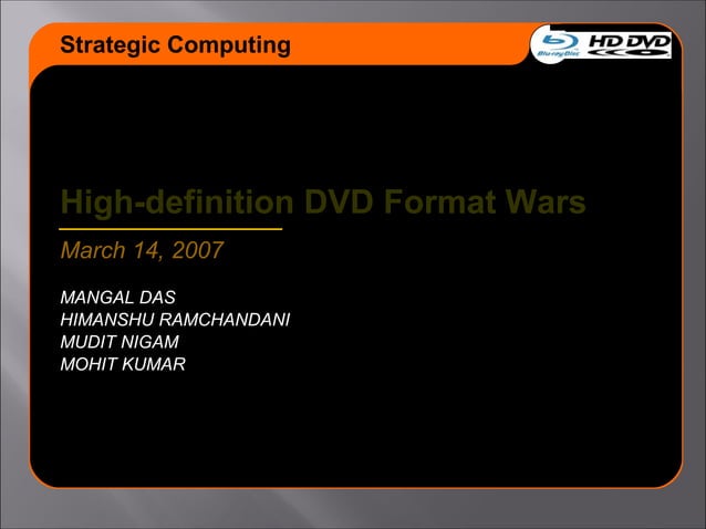 Dvd formats | PPT