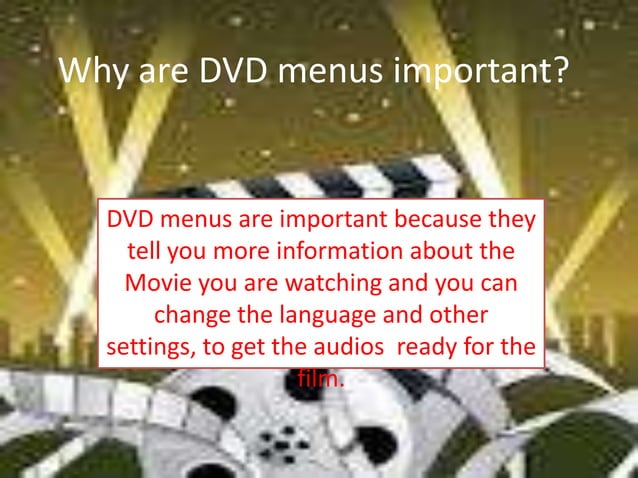 Dvd menus | PPT