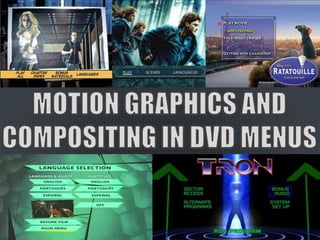 Dvd menus upload | PPTX