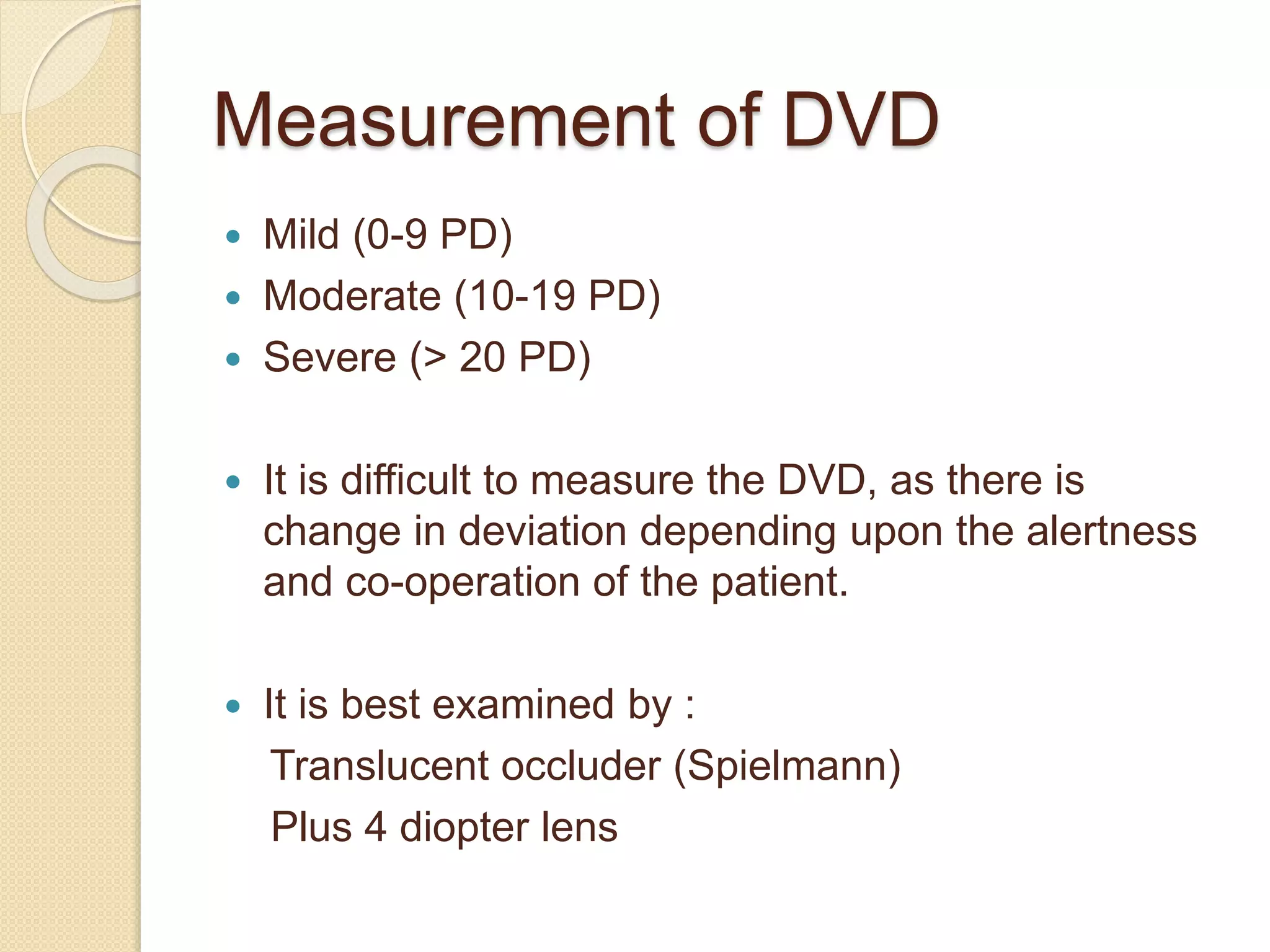Dissociated vertical deviation | PPTX