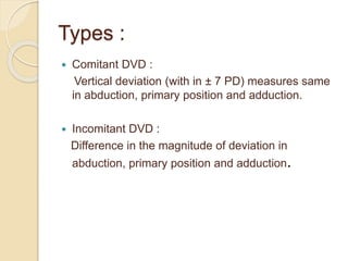 Dissociated vertical deviation | PPTX
