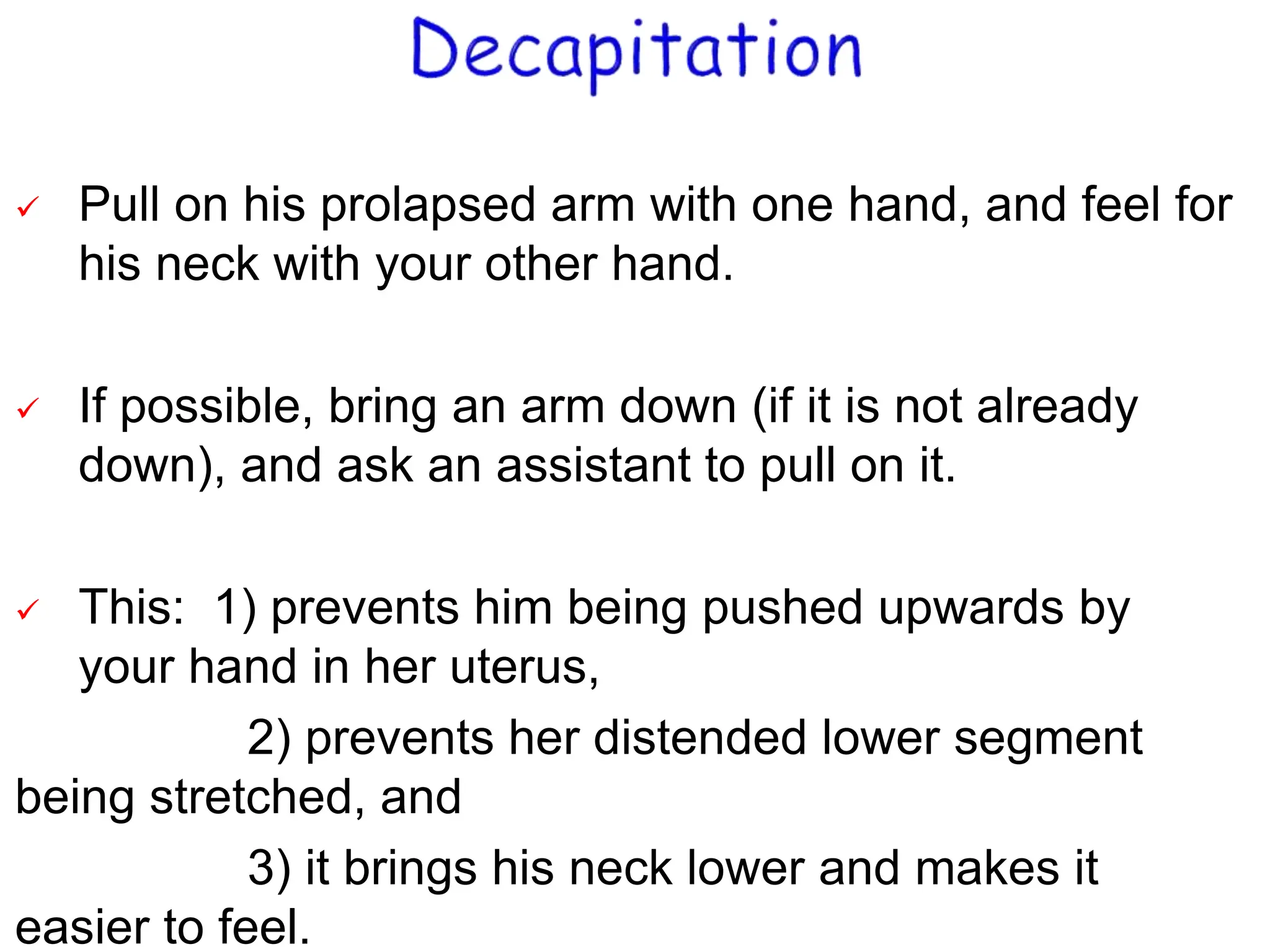 destructive vaginal delivery in gynecology | PPTX