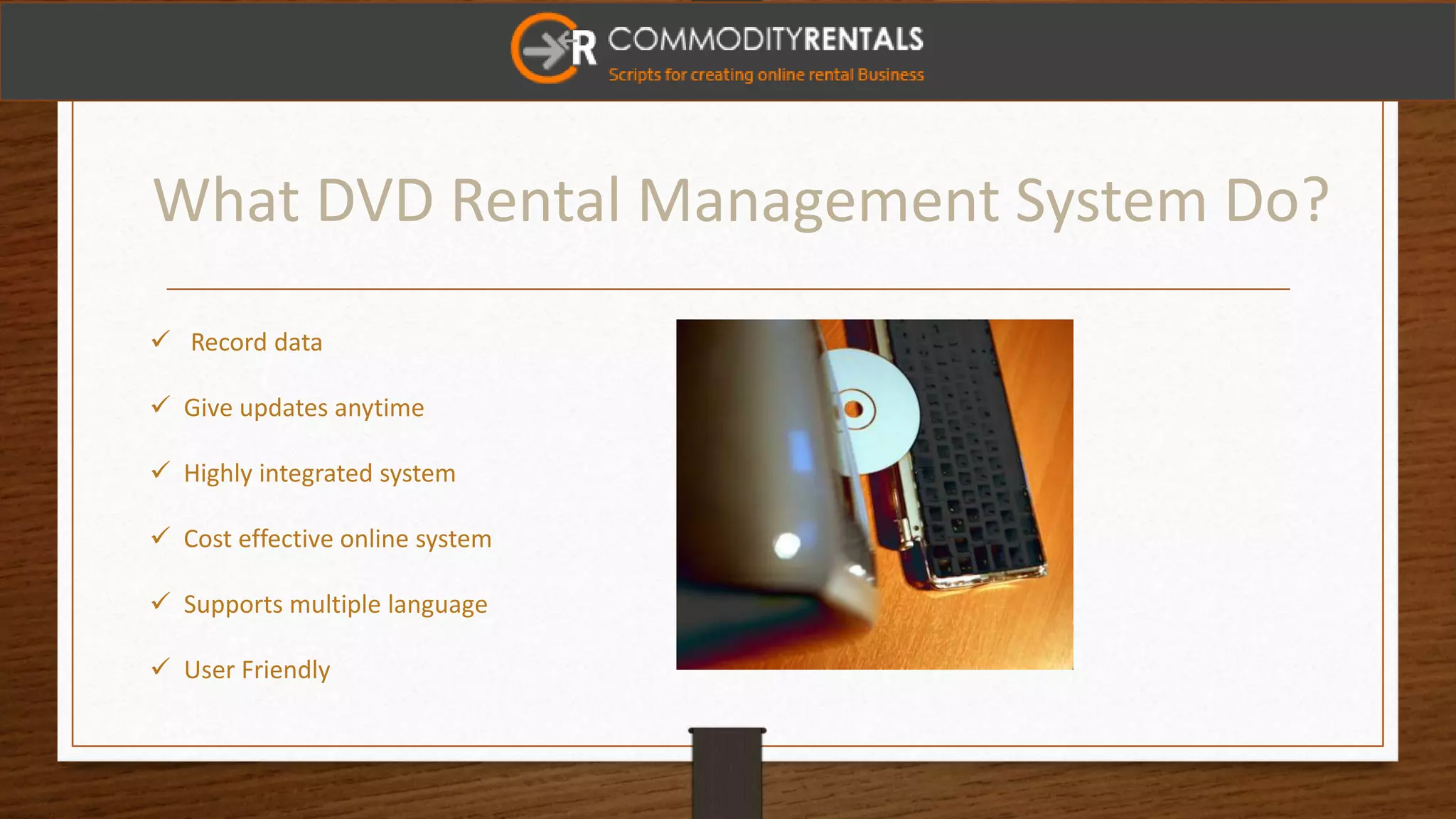 DVD Rental Management System | PPTX