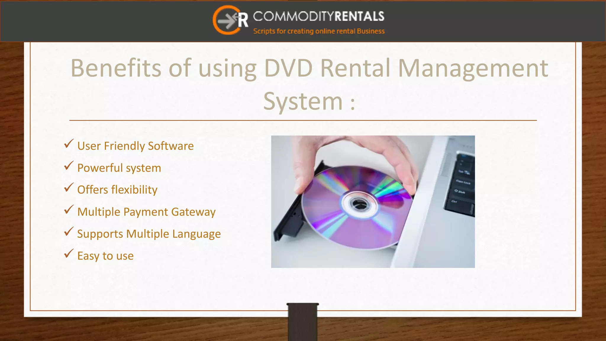 DVD Rental Management System | PPTX