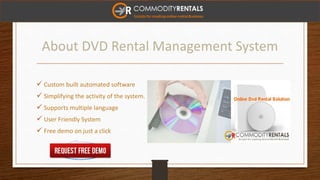 DVD Rental Management System | PPTX