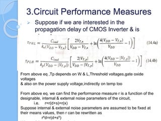 Digital VLSI Design Subject seminar On Design For manufacturability | PPTX