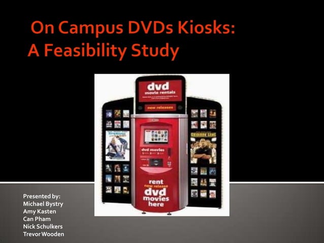 On Campus DvD kiosks | PPTX