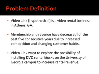 On Campus DvD kiosks | PPTX