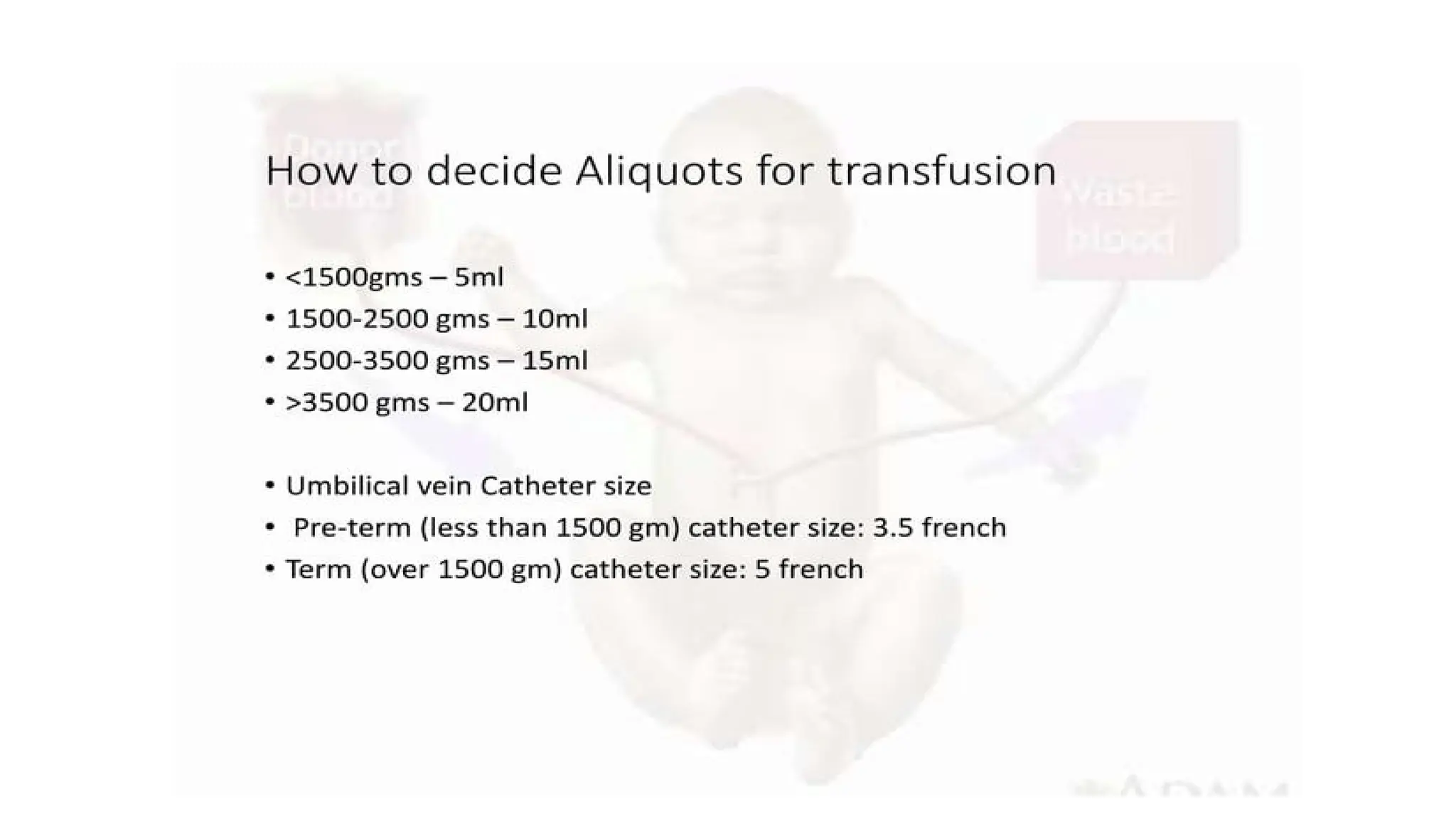 Double volume exchange transfusion- neonates | PPTX