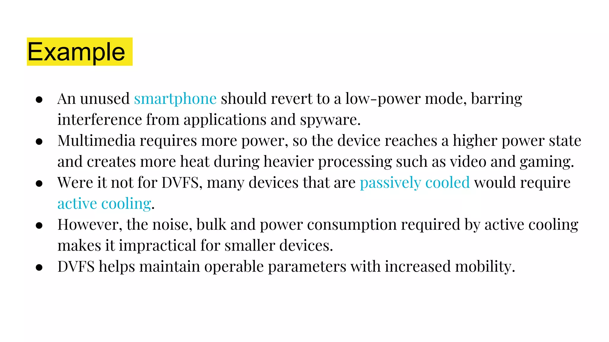 Dynamic Voltage and Frequency Scaling | PPTX