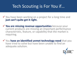 Technology Scouting | PPTX