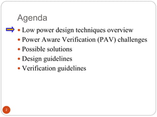 Low Power Design Verification of Complex Chips | PDF