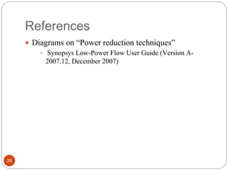 Low Power Design Verification of Complex Chips | PDF