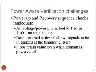Low Power Design Verification of Complex Chips | PDF