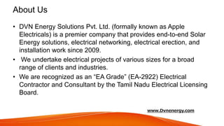 DVN Energy Solutions Pvt Ltd | PPTX