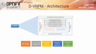 Distributed VNF Management - Architecture and Use cases | PDF