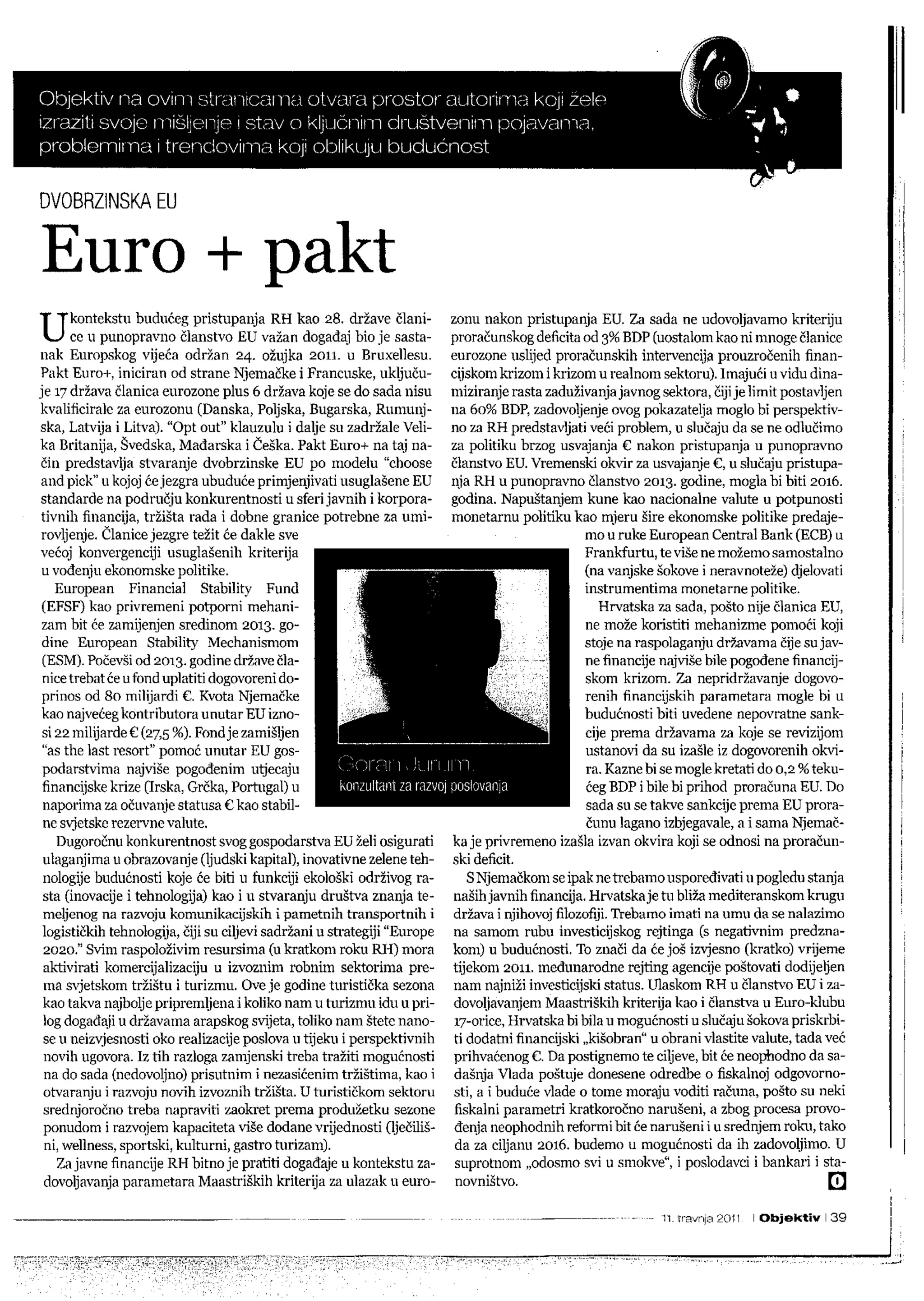 Dvobrzinska Eu Euro + Pakt | PDF
