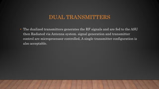 DVOR (Transmitter rack) equipment is an airport device | PPTX