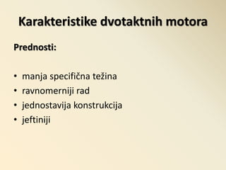 Dvotaktni motori, hibridni i vankel | PPTX