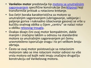 Dvotaktni motori, hibridni i vankel | PPTX